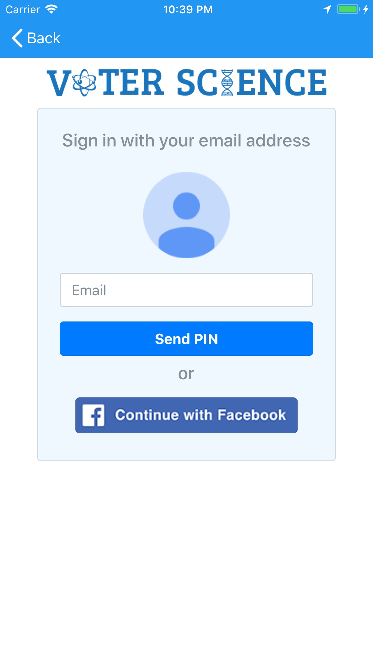 Voter-Science Doorbelling App